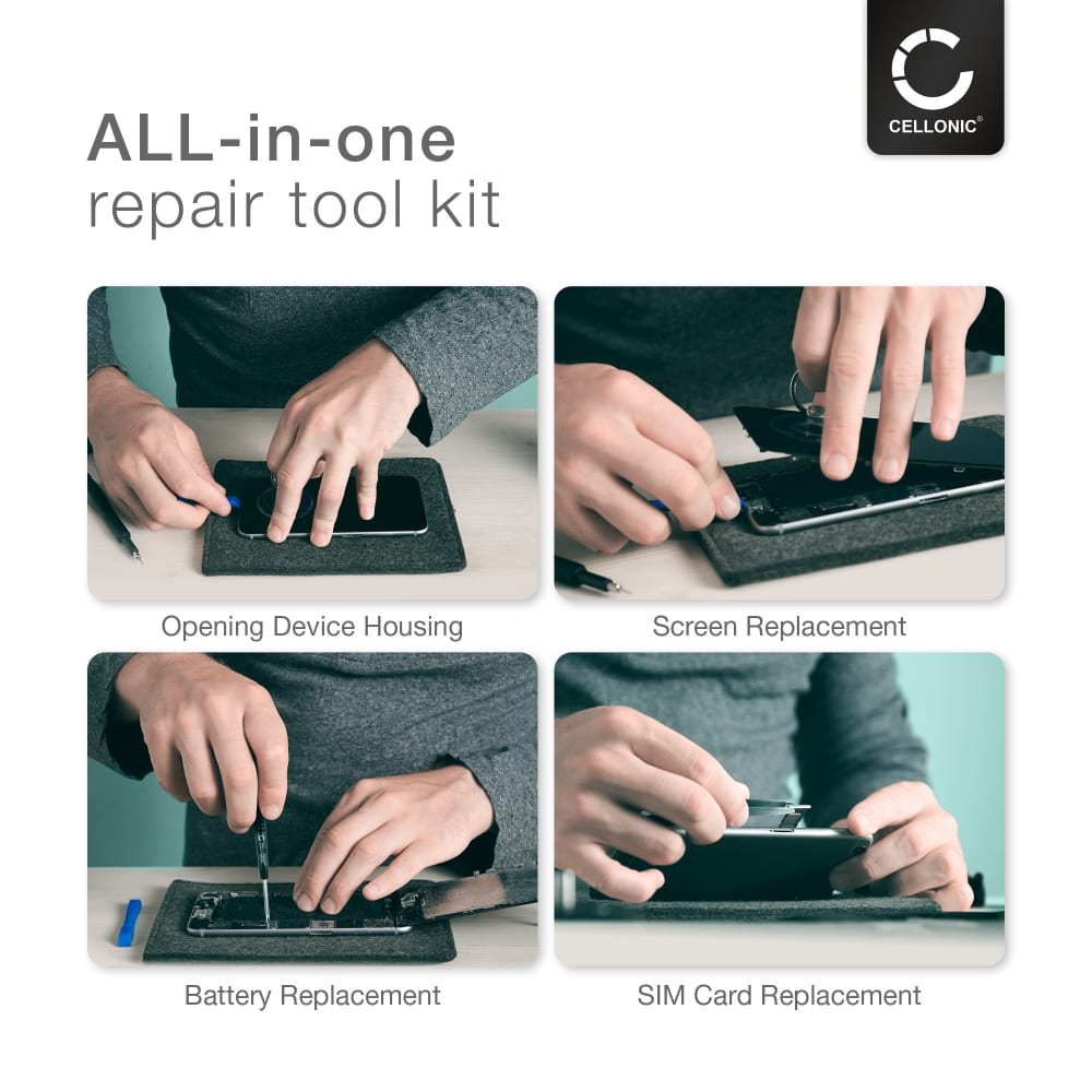 23-Pc Tool Kit for Laptop Repair & Mini Precision Screwdriver Set