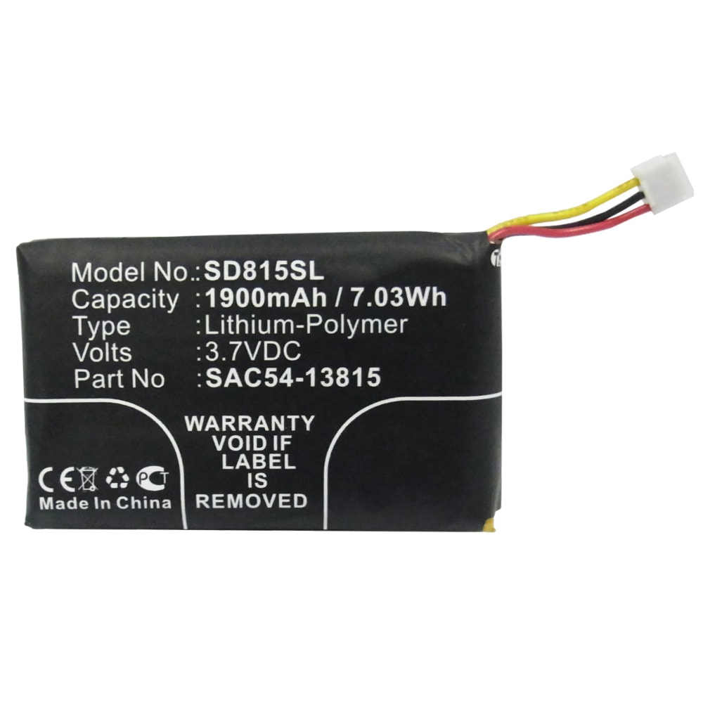 Batterie SportDOG SAC54-13815 1900mAh pour SportDOG TEK 1.0 Batterie SportDOG SAC54-13815 1900mAh pour SportDOG TEK 1.0