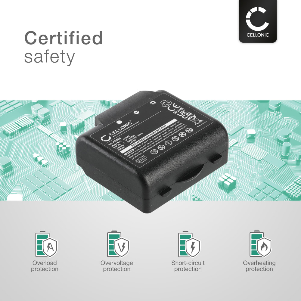 AS083 / AS060 Battery for IMET BE5500 BE3600 M550 M550S