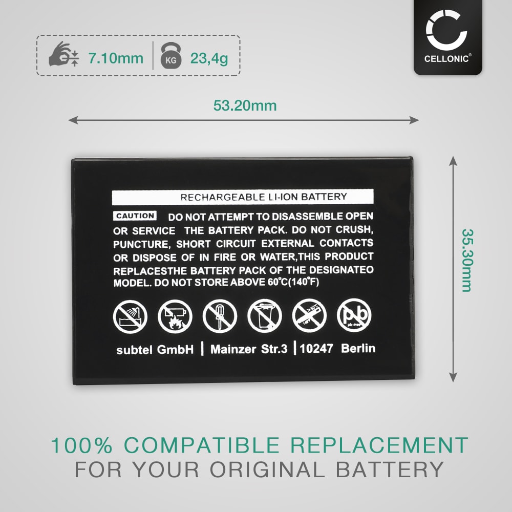 2x 1200mAh HP Camera Battery L1812A L1812B NP-60 R07