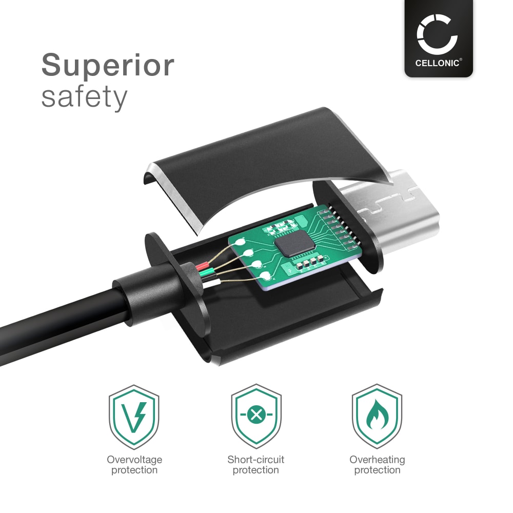 Sony SRS-XB43, SRS-XB33, SRS-XB23 Charger -Black