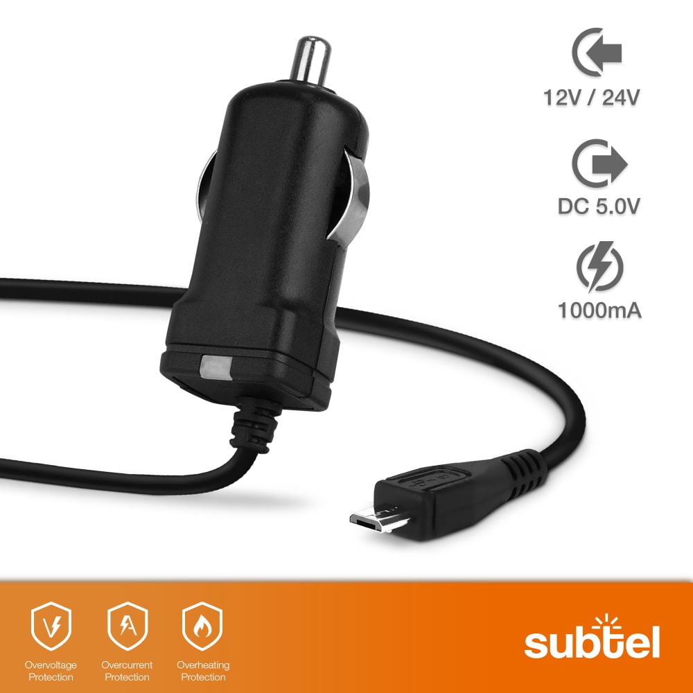 In Car Sat Nav Charger for TomTom Via 62, Via 52, Via 135