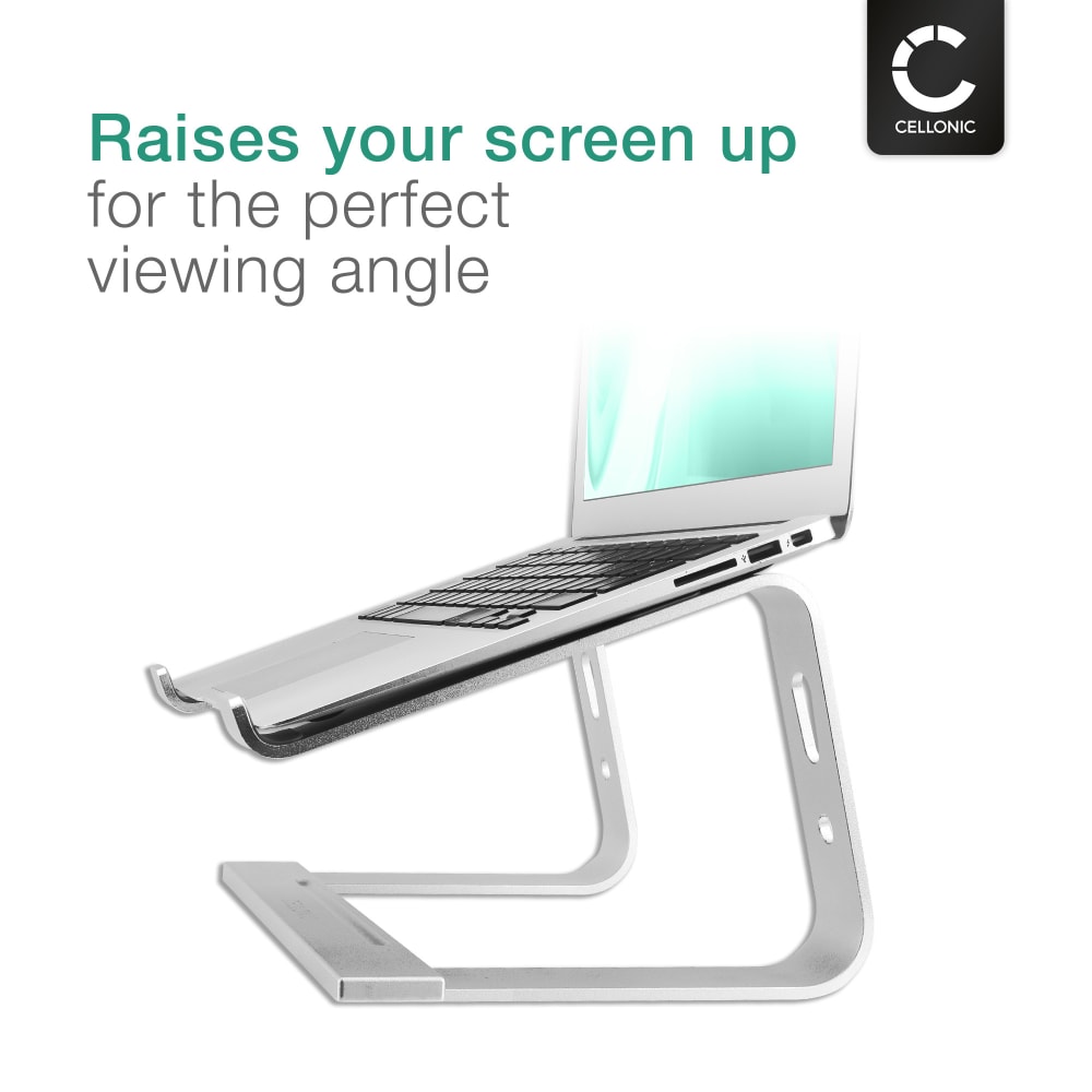 Universal Aluminium Laptop Stand - Fits All Laptops & Notebooks