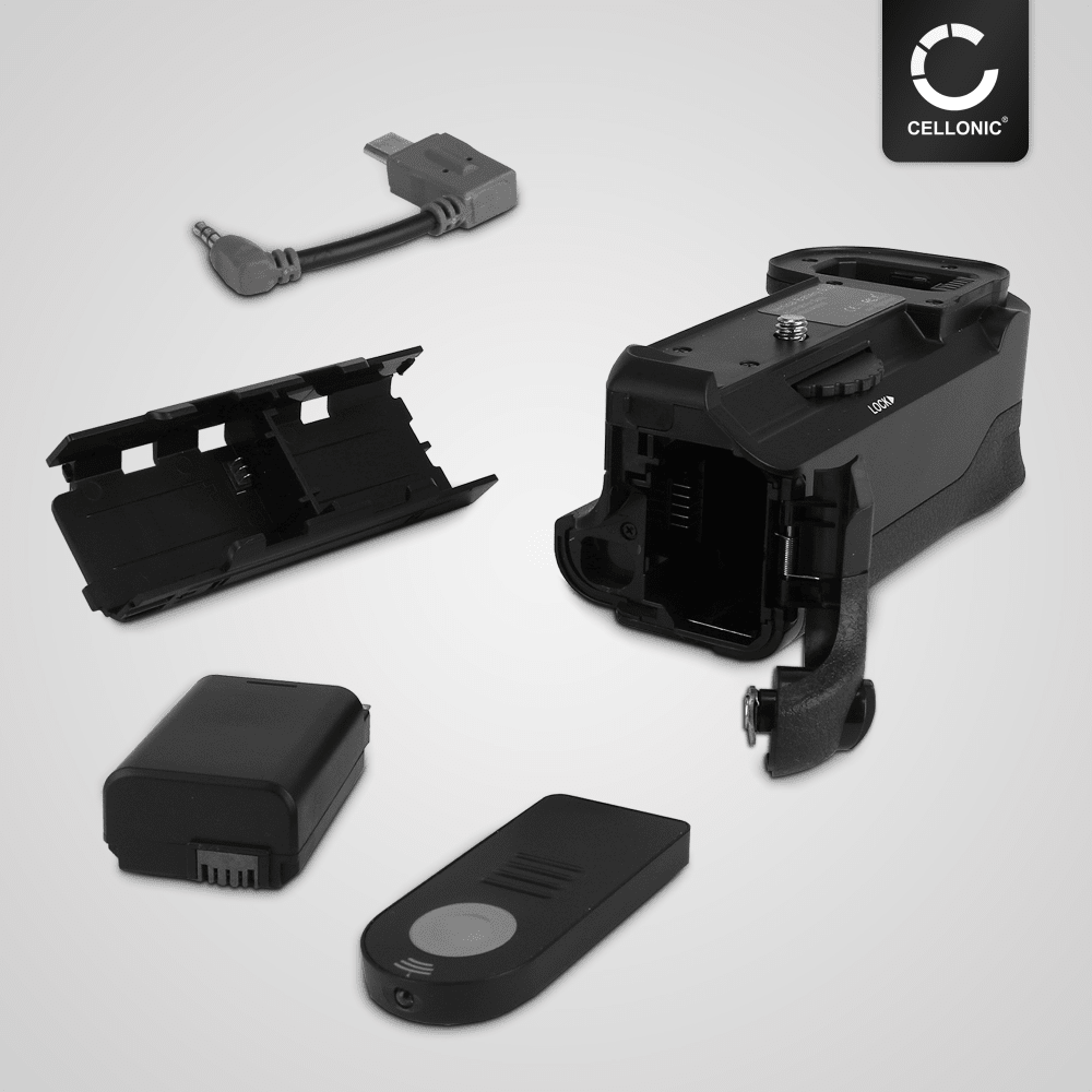CELLONIC® BG-3D Battery grip for Sony Alpha 6000, Alpha 6400 Vertical ...