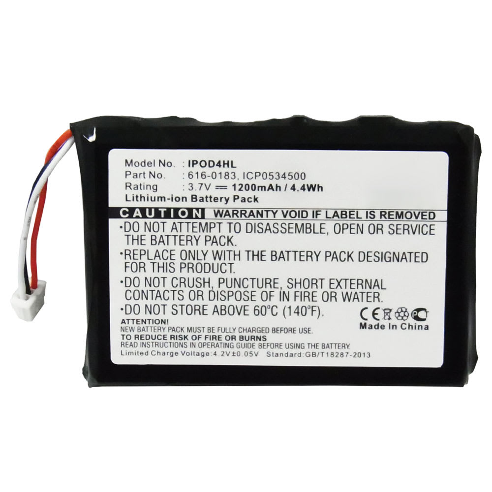 Apple iPod 4. Generation Photo (A1059,A1099) Battery