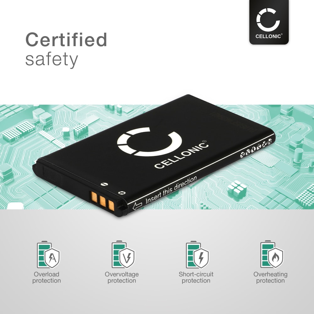 900mAh Praktica Camera Battery BL-4C