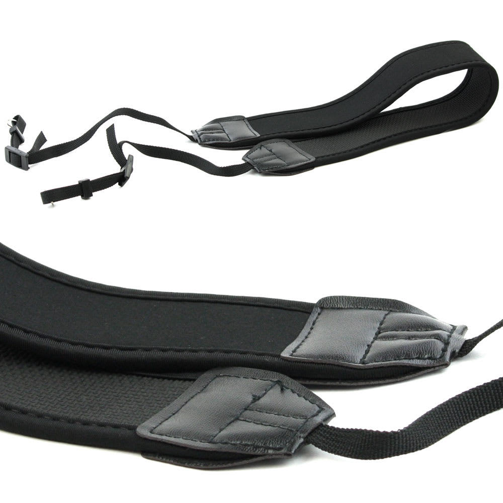 Camera strap for Canon EOS, Panasonic Lumix, Nikon D, Sony Alpha, etc ...