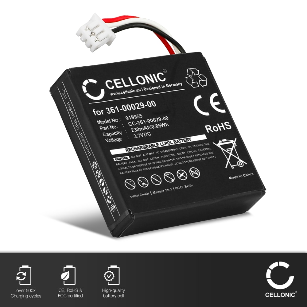 Logitech H800 Battery 533-000067,AHB472625PST, L/N: 1109, L/N: 1110