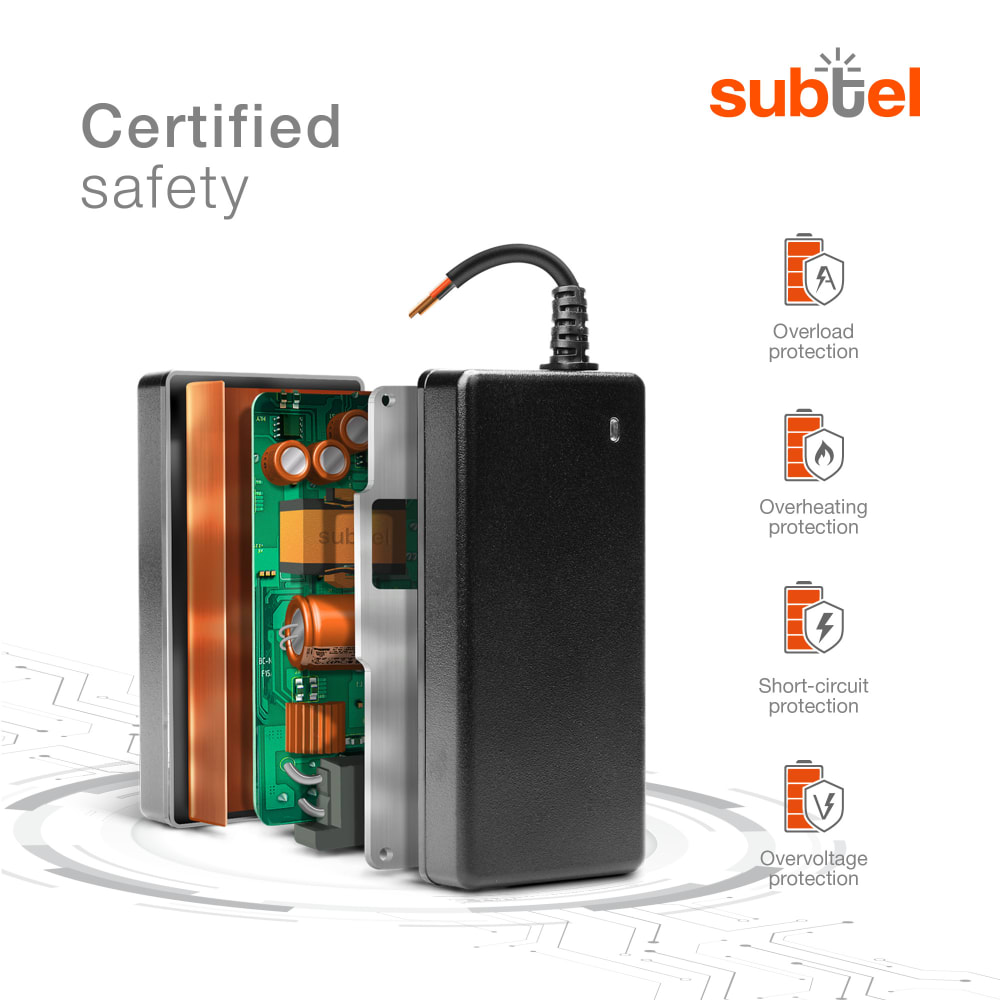 Dell Inspiron 17, Latitude 12, 14 Laptop Charger