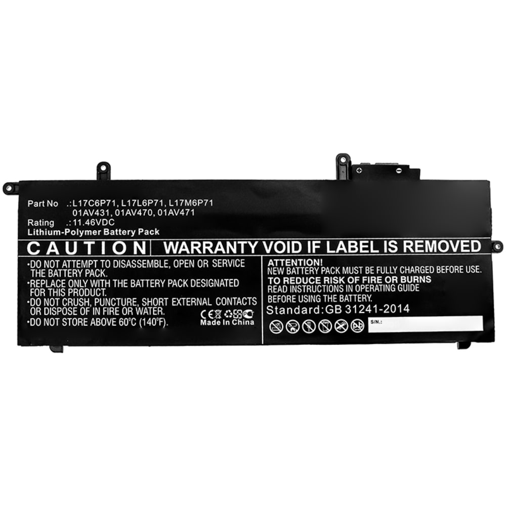 Battery for Lenovo ThinkPad A285, ThinkPad X280 11.4V