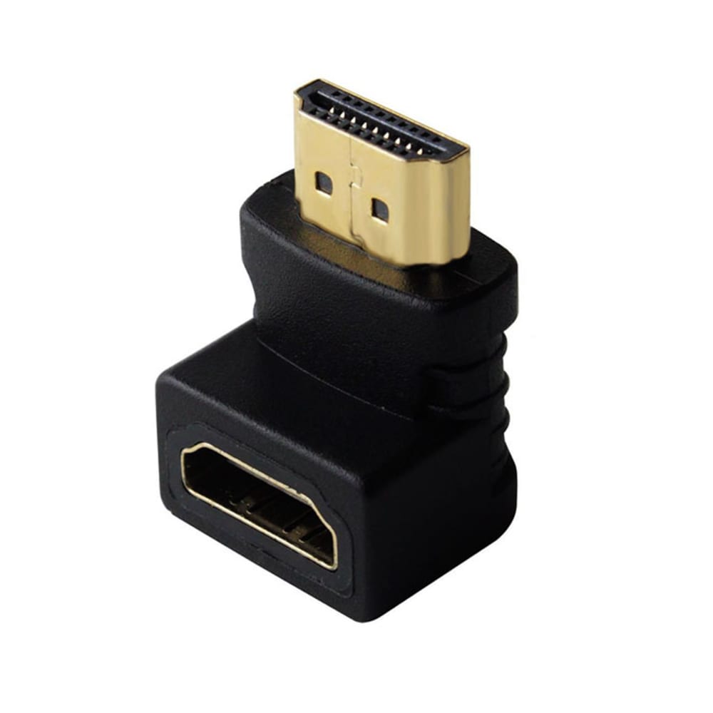 HDMI adapter (angle plug 90 degrees)