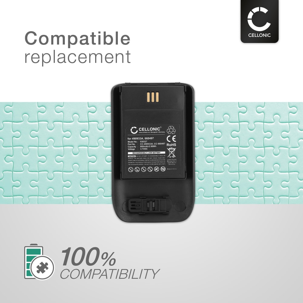 Ascom Phone Battery 490933A, 660497