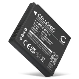 Battery for Panasonic CGA S106C, Lumix DMC FS10, FS30, FT3
