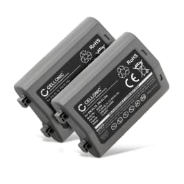 2x Batterij voor Nikon D850, D5, D800, D810, D4s