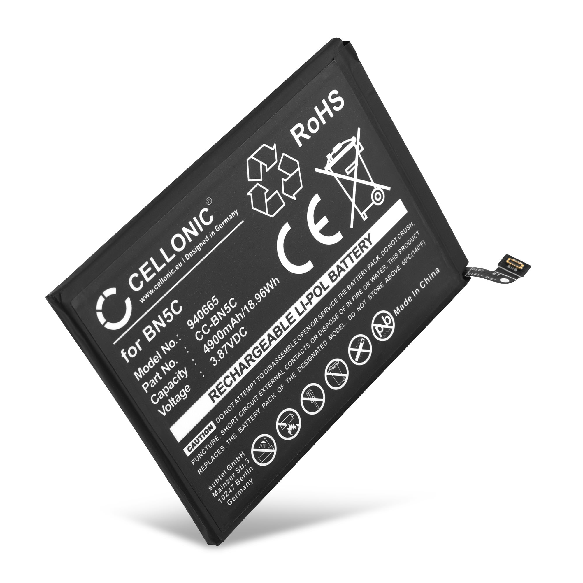 BN5C Ersatz Akku für Xiaomi Poco M4 Pro 5G