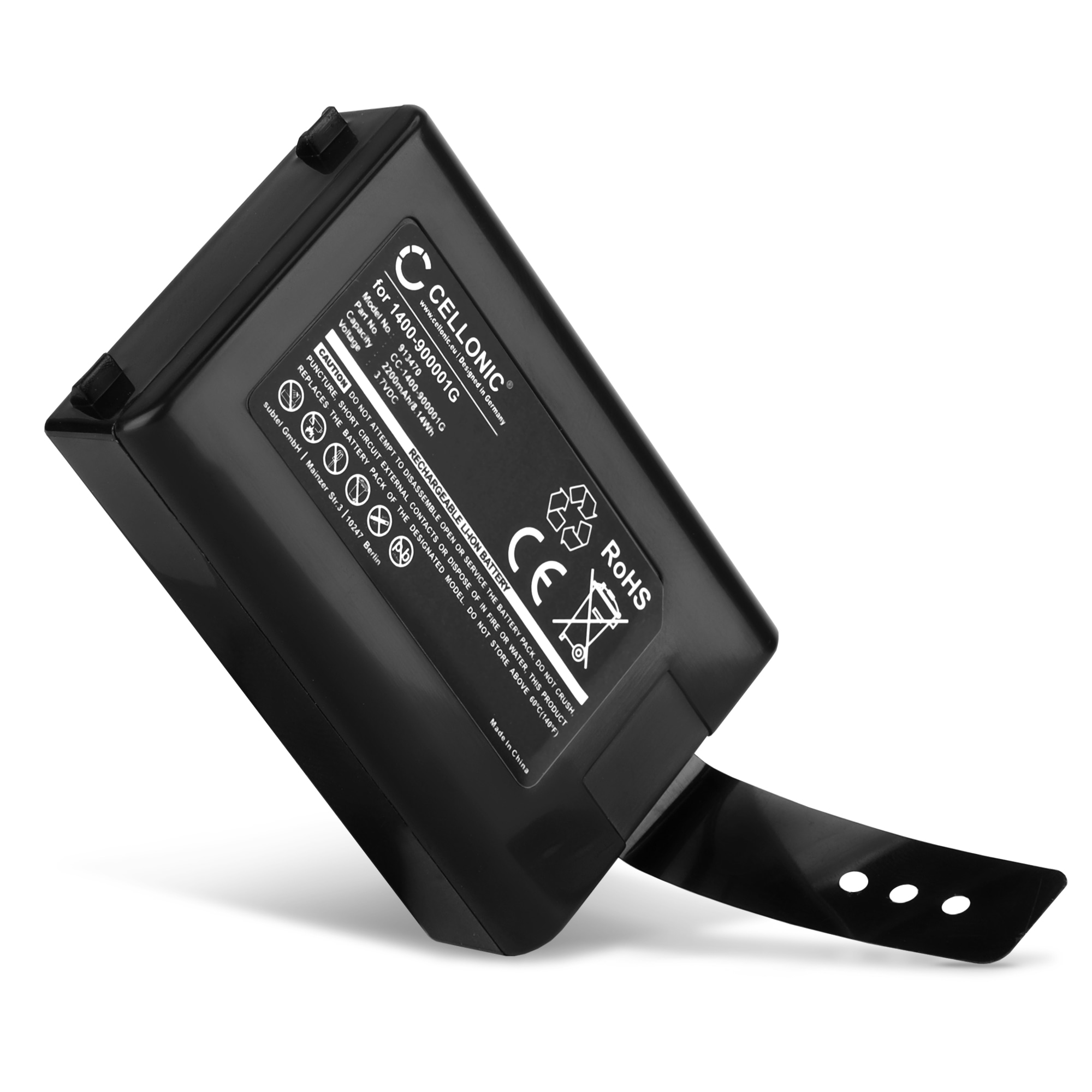 Unitech 1400-900001G,1400-900005G,1400-910005G,1400-910006G Battery