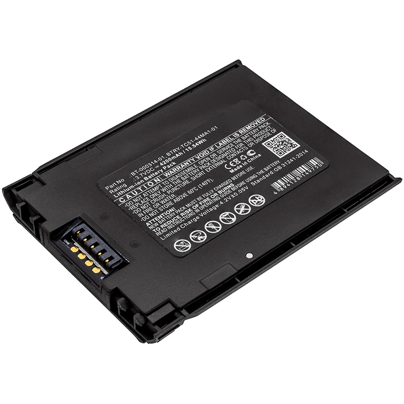 BT-000314-01, BTRY-TC51-43MA1-01 Ersatz Akku für