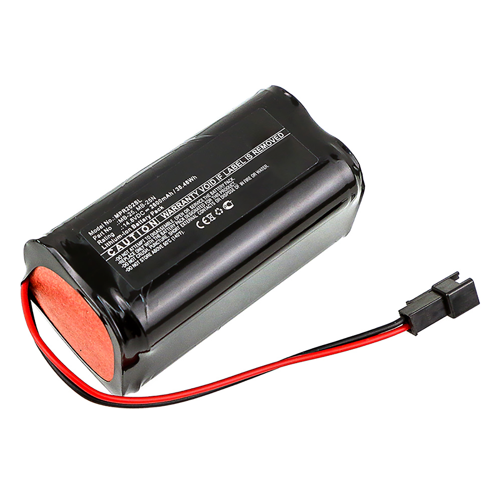batterie MB-25, MB-25N pour enceinte Mipro MA-101B, MA-202, MA-202B