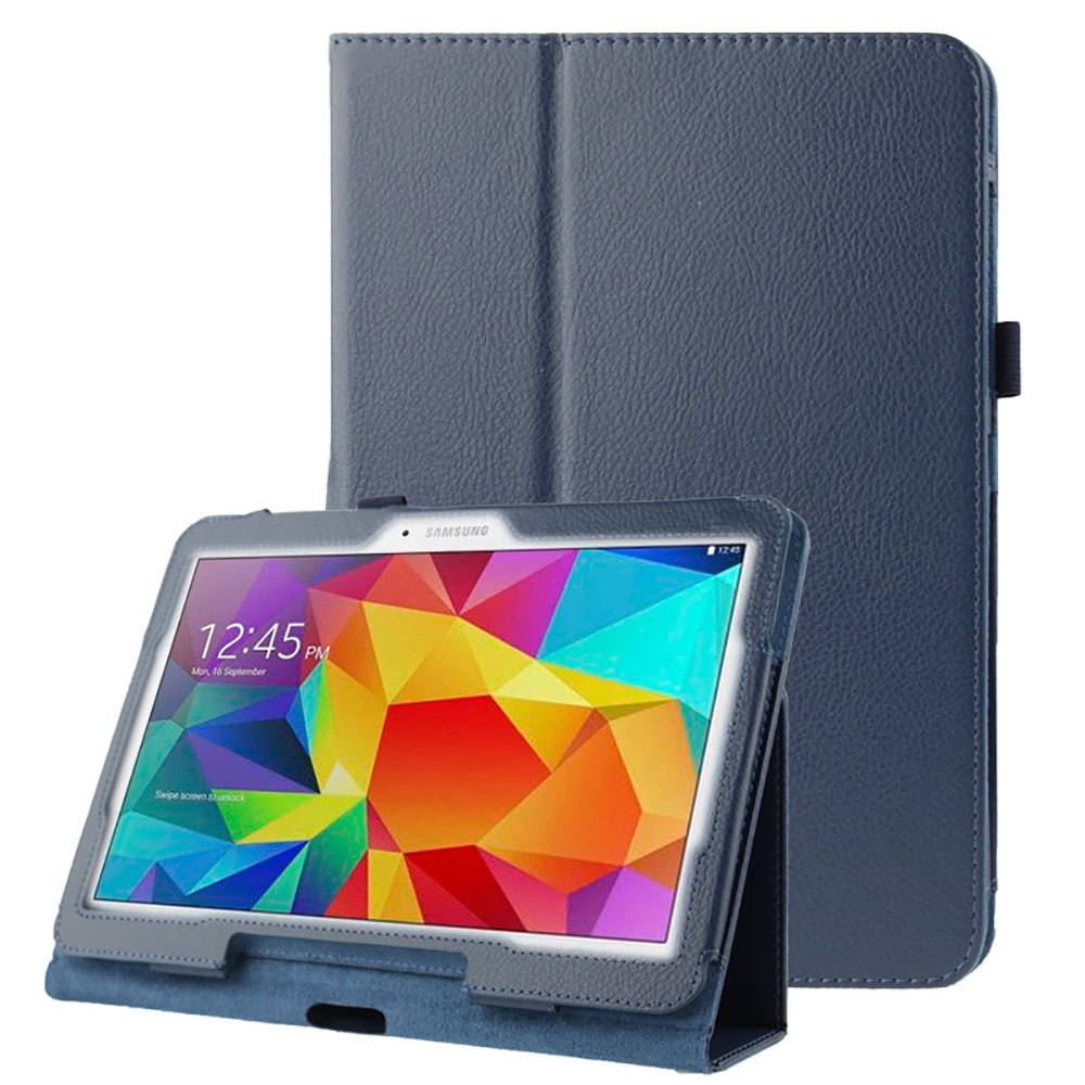 Tablet Hoes / Flipcase beschermhoes voor Kunstleer donkerblauw klaphoes