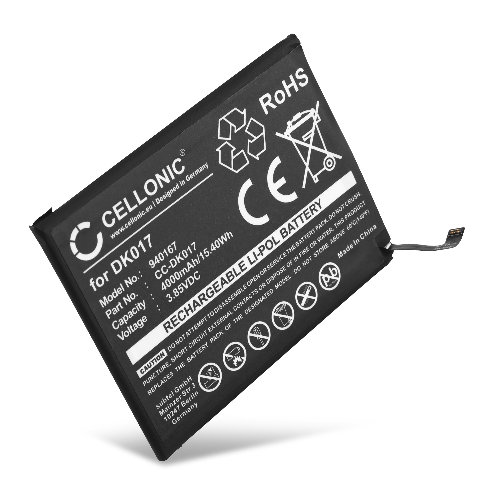 Batterie DK017 pour Blackview A80 Pro