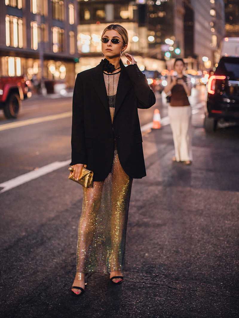 Mesh-Outfits: So stylen Sie das Trendmaterial