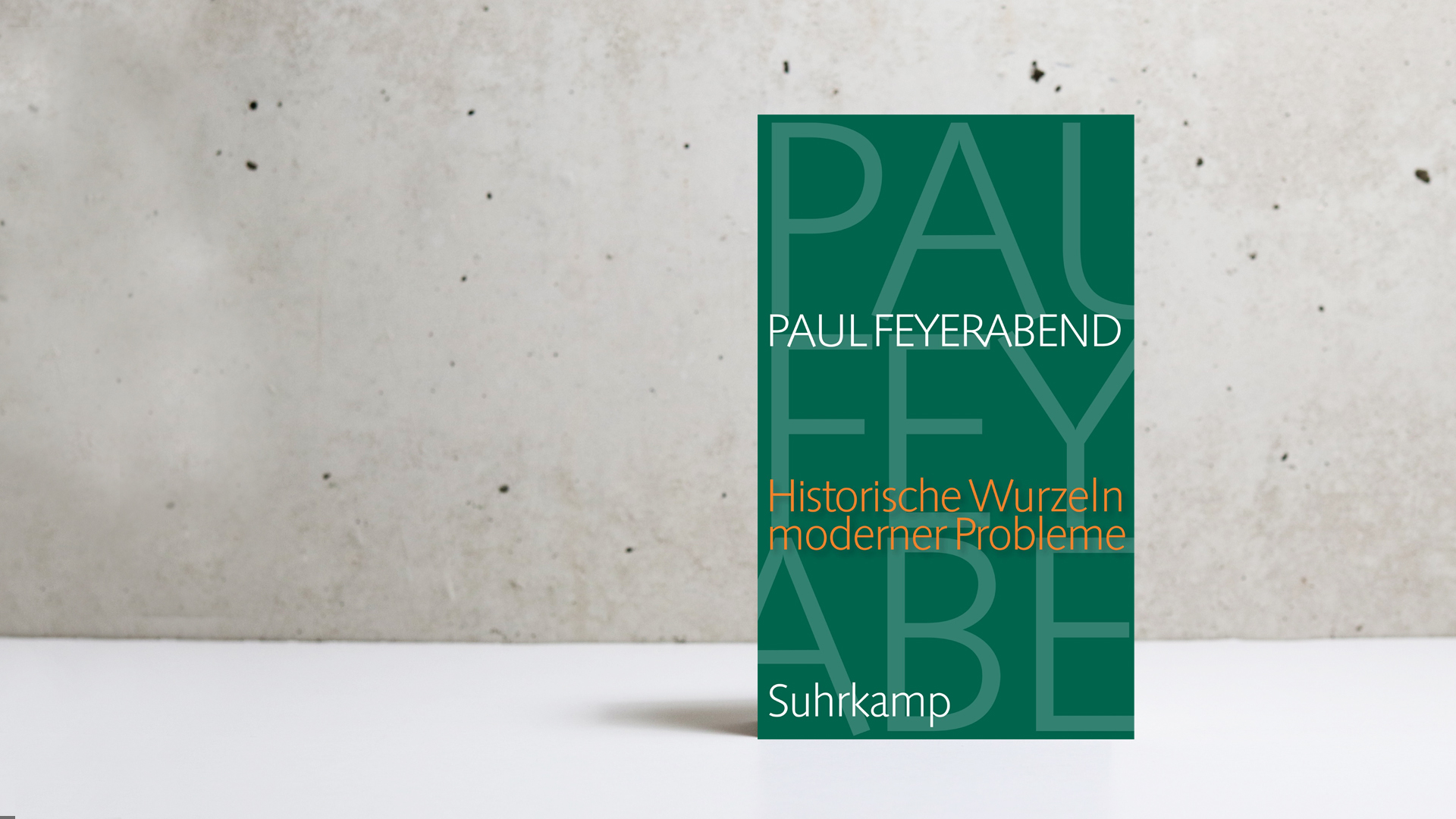 100th Anniversary of the Birth of Paul Feyerabend. News on suhrkamp.de
