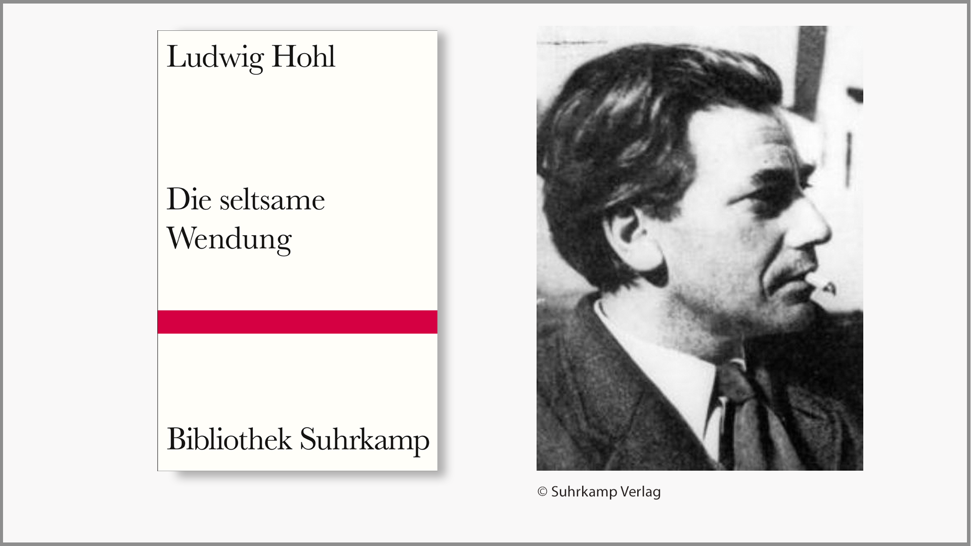 120th Anniversary of the Birth of Ludwig Hohl on 9 April 2024. News on ...