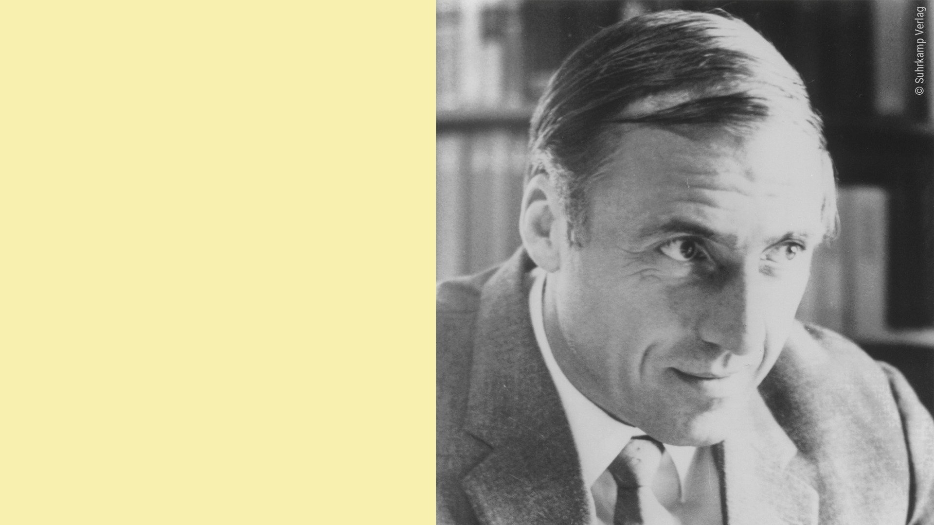 Zum 100. Geburtstag von Siegfried Unseld . Nachricht auf suhrkamp.de