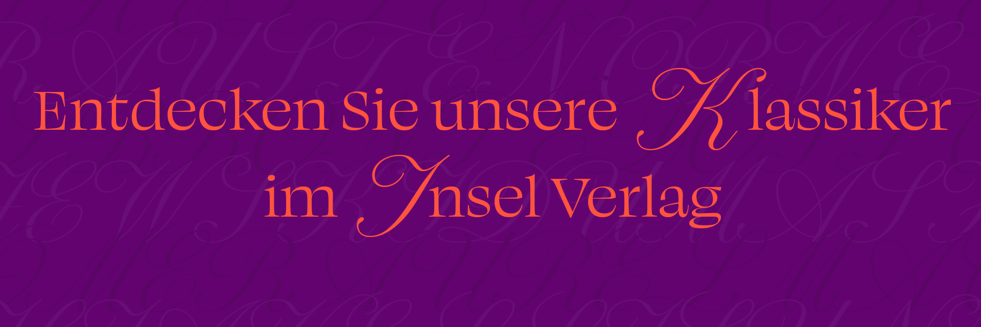 Literaturklassiker | Insel Verlag