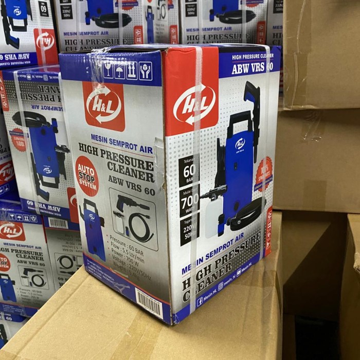 Jual Jual Mesin Semprot Air Kencang High Pressure Cleaner H&L di Seller ...