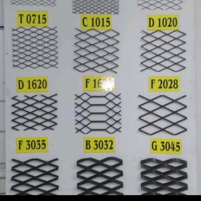 Jual Jual Plat Besi Expanded Metal Tipe : D1620 Lebar:1200 Panjang ...