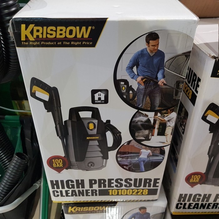 Jual Jual Krisbow Jet Cleaner High Pressure 100 Bar 1400 W Heavy Duty ...