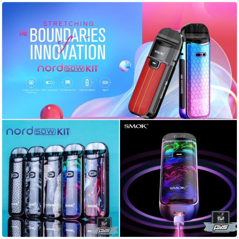 Jual Smok Nord 50w 1800mah Pod Kit 100% Authentic By Smok Tech Kode 105 ...