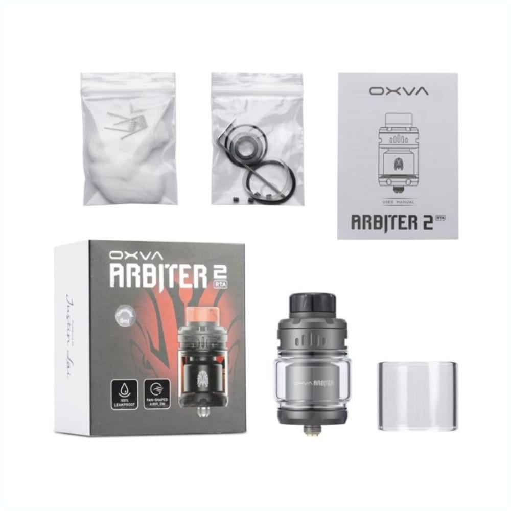 Jual Oxva Arbiter 2 Rta 26mm 100% Authentic By Oxva Tech / Arbiter V2 ...