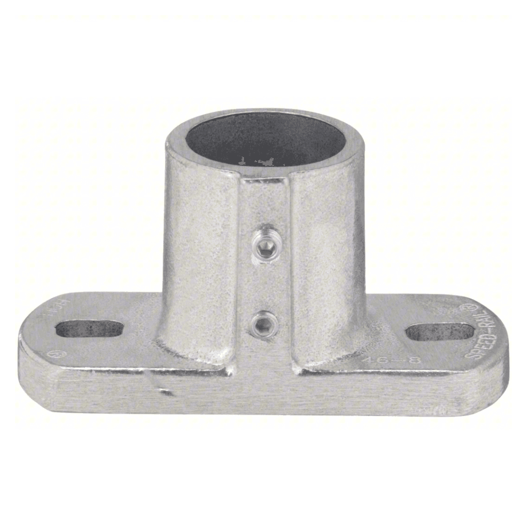 Rectangular Base Flange, Hollaender 2", AL-MG