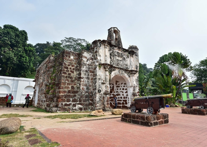 A Famosa Fort in Melaka, Malaysia | Day Tripe with Sunleisureworld