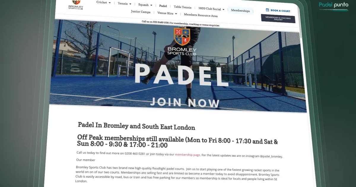 Bromley Sports Club Tennis Padel Squash And Cricket In Kent