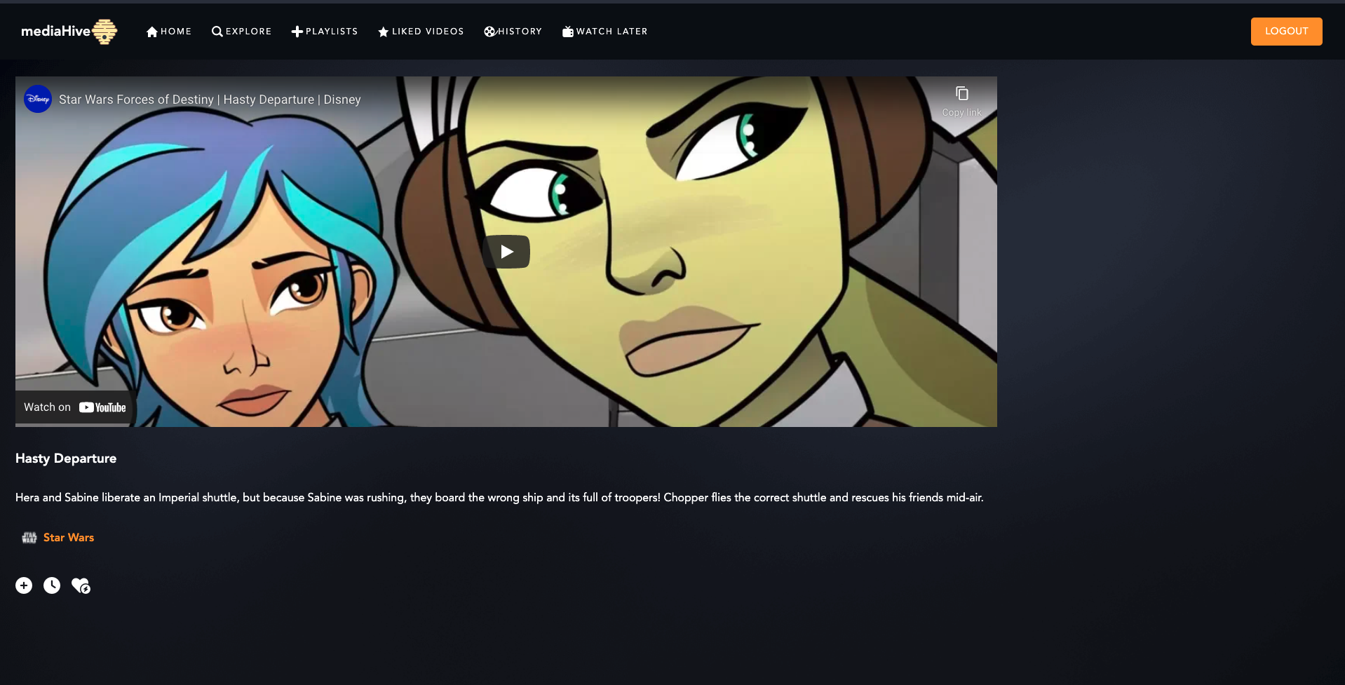 GitHub - VedanthB/mediaHive: video management application built with React/Babel (Client), React ...