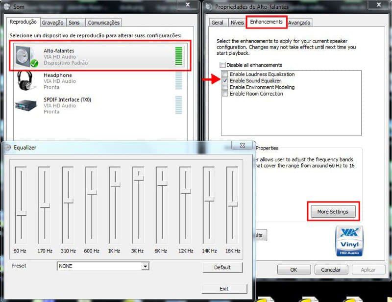 Volume Booster Windows, som acima dos 100% – Super Tutorial