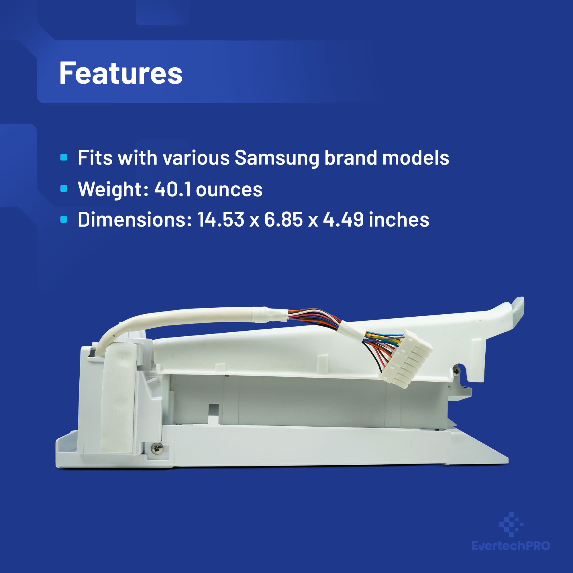 Samsung DA97-15217D Refrigerator Ice Maker Assy DA97-12317A DA97-12317B ...