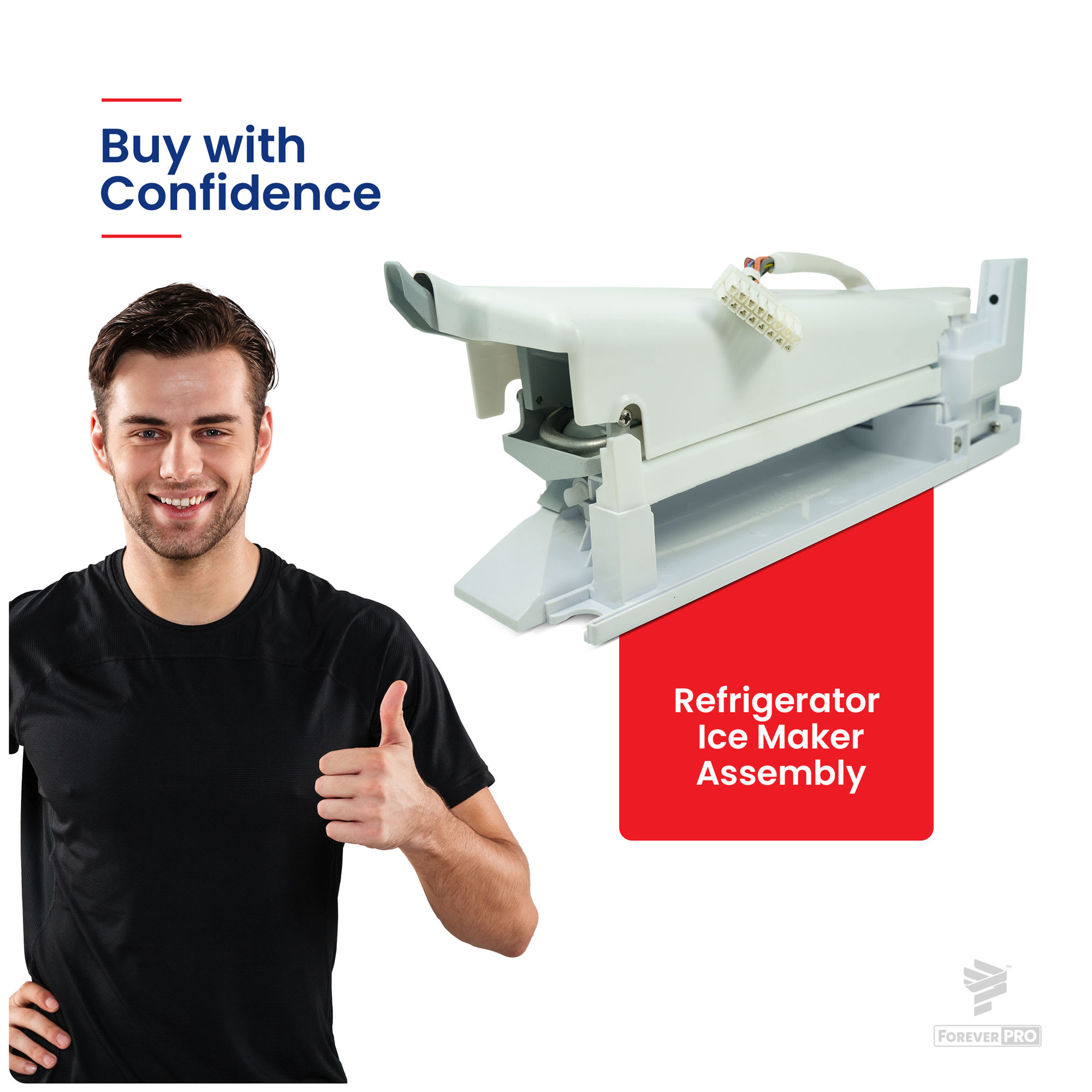 Samsung DA97-15217D Refrigerator Ice Maker Assy DA97-12317A DA97-12317B ...