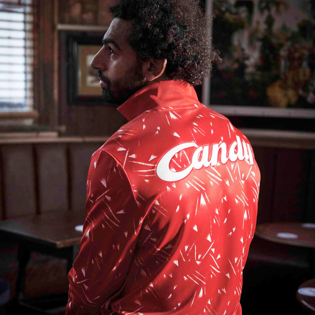 Liverpool FC 1989/90 Retro Candy Track Jacket - Sam Dodds