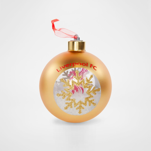 Liverpool FC Premium LED Glass Bauble - KopShop