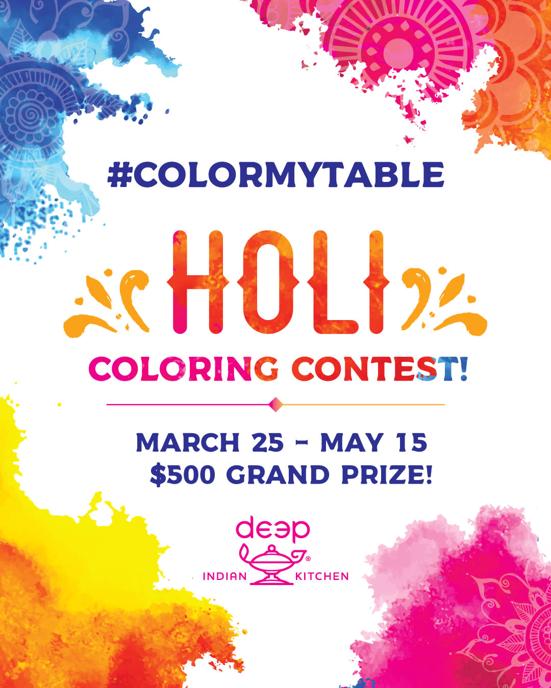 "Color My Table" Contest Entry | SurveyPlanet