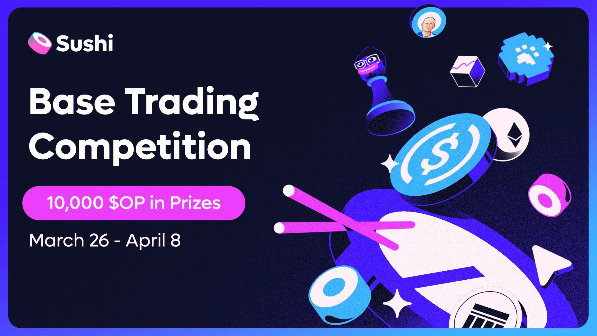 Join the SushiSwap x Base Trading Competition! (Round 3) | Sushi 🍣