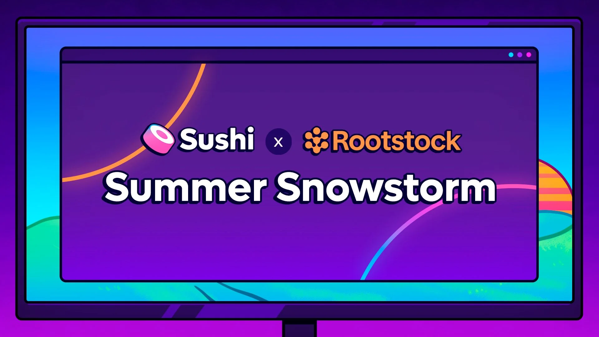 Sushi x Rootstock Summer Snowstorm | Sushi 🍣