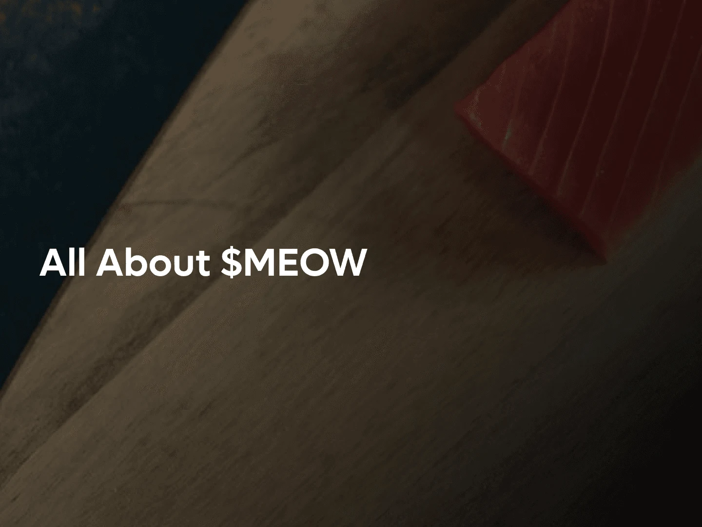 What Is Meowshi ($MEOW)? | Sushi 🍣