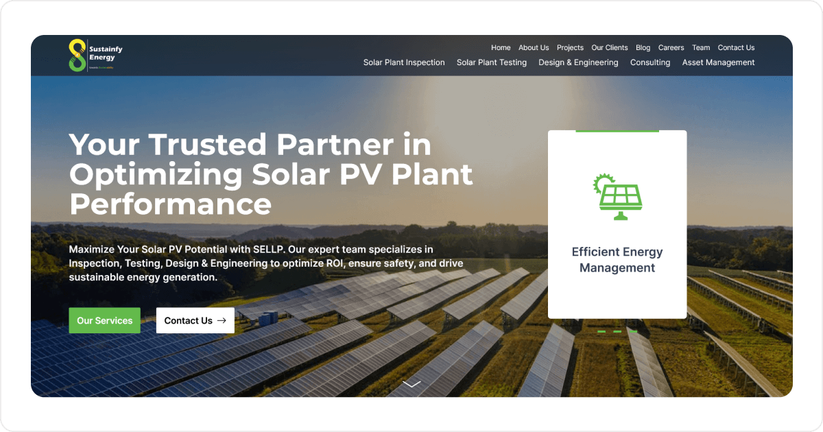 Contact Us - Sustainfy Energy