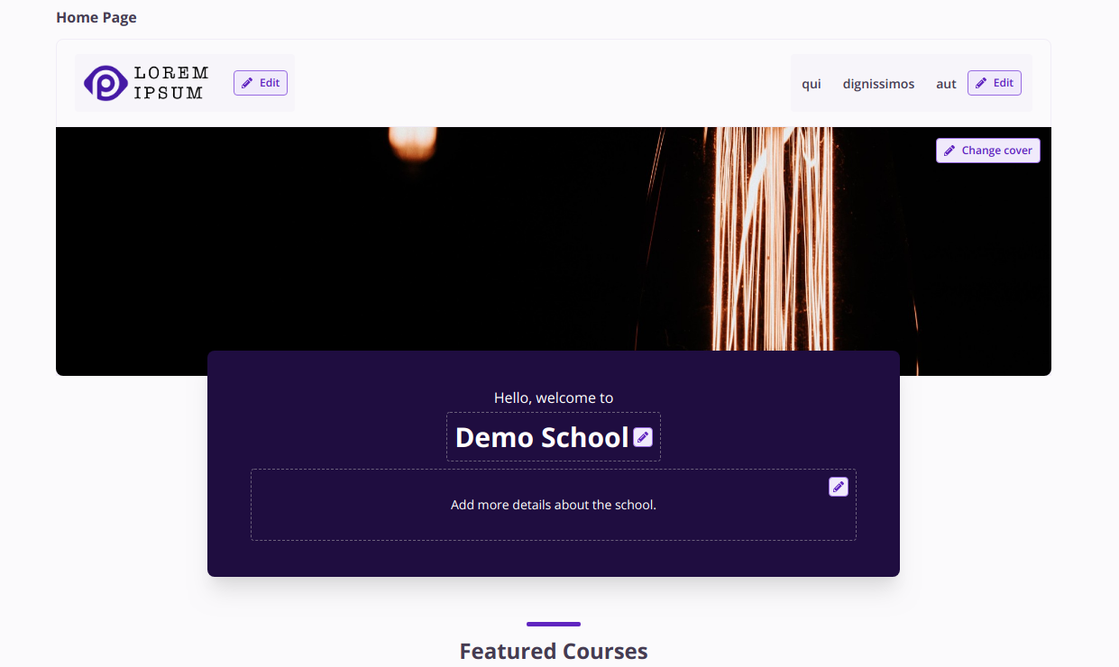 School Customization | Pupilfirst LMS