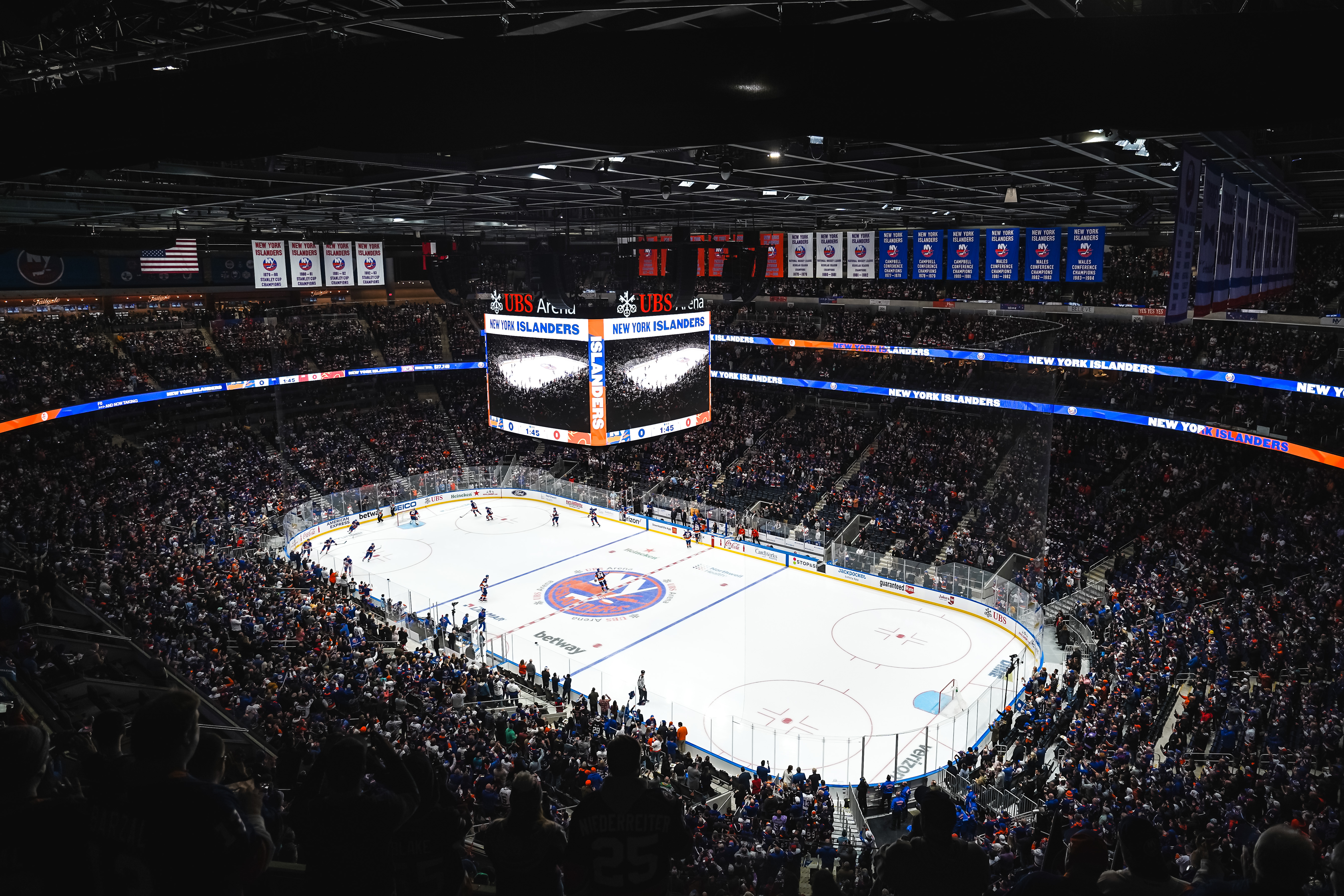 New York Islanders Stadium Nassau Coliseum "The Barn" Print / Canvas